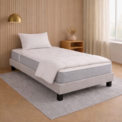 Ensemble literie mousse haute densité 90x190 cm | Maisons du Monde