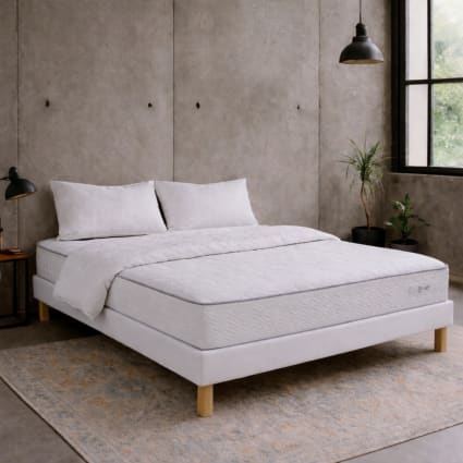 Ensemble literie mousse haute densité 140x200 cm | Maisons du Monde