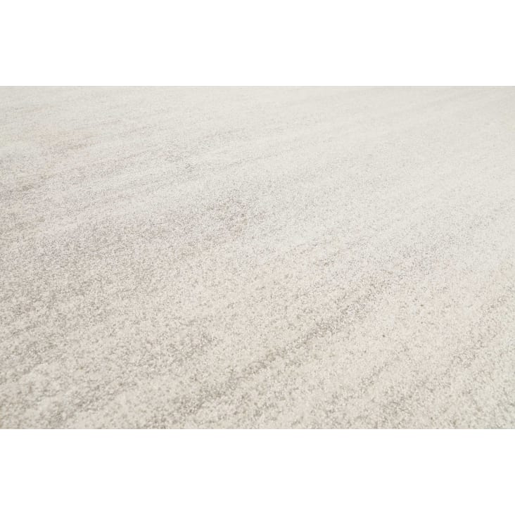 Tappeto tinta unita a pelo corto Grigio beige 200x133 Island beach ...