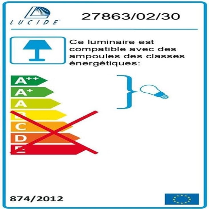 Applique d'extérieur 2 lumières métal noir H15cm BOOGY | Maisons du Monde