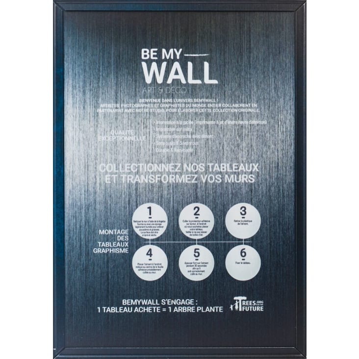 Tableau métal brevet cartes 32X45 BREVET | Maisons du Monde