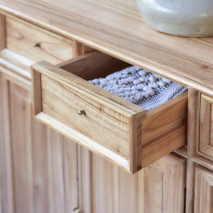 Buffet in legno di mindi 120 cm Alex | Maisons du Monde