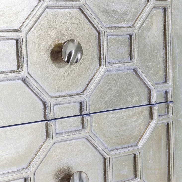 Arcón de 6 cajones, acabado metálico ALHAMBRA | Maisons du Monde