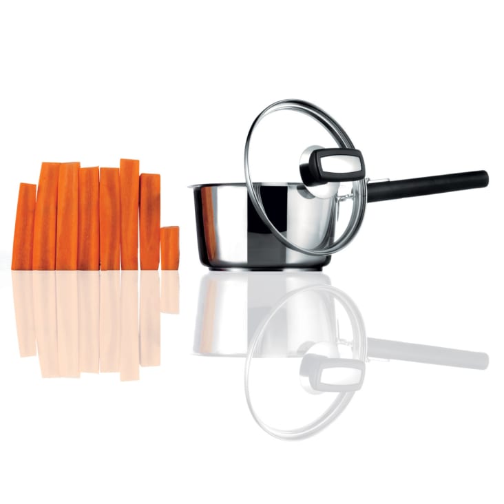 Abnehmbarer Griff aus schwarzem Bakelit aus Edelstahl 18/10, Schwarz ...