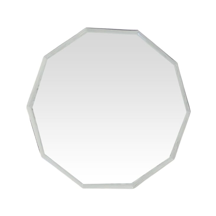 Contorno di specchio decagonale smusso | Maisons du Monde