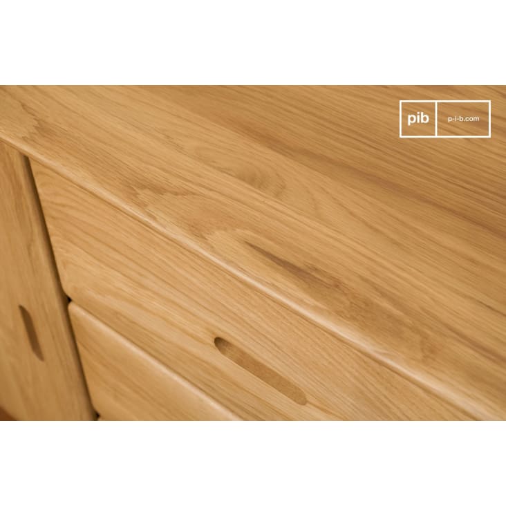 Beigefarbene Holz-Anrichte, beige Kadrell | Maisons du Monde