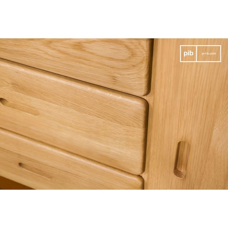 Beigefarbene Holz-Anrichte, beige Kadrell | Maisons du Monde