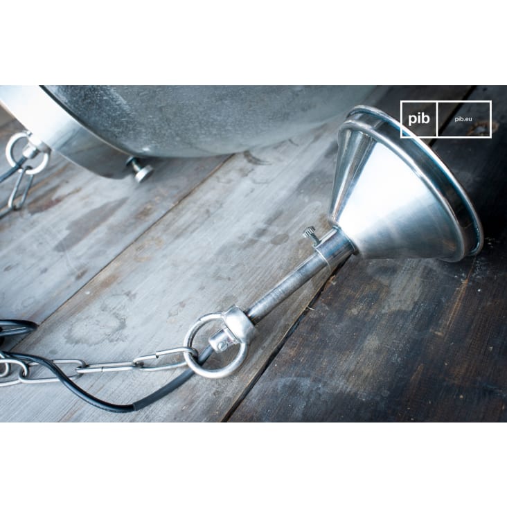 Suspension en métal et verre soufflé transparent Bangor | Maisons du Monde
