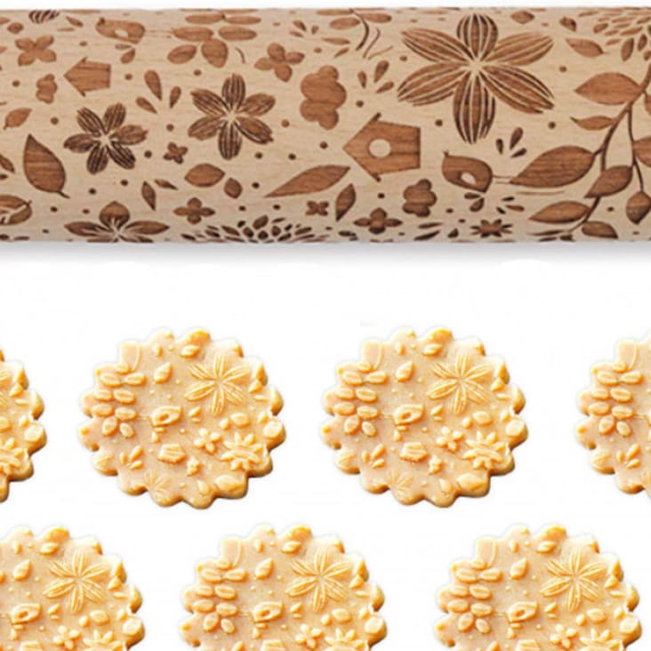 Rollo de madera con impresiones naturales NATURE | Maisons du Monde