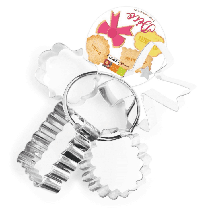 4 Tagliabiscotti in acciaio inox Decorazione DÉCO | Maisons du Monde