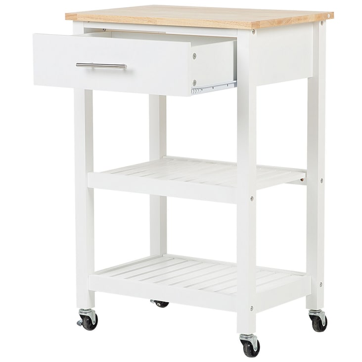 Carrello portavivande Legno Bianco Hiuma | Maisons du Monde