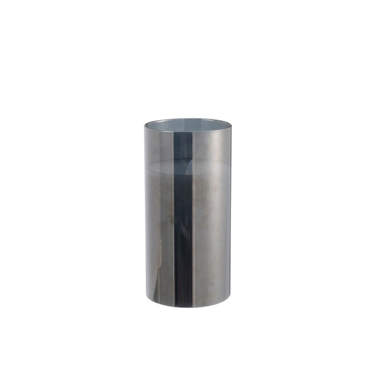 Lampe led brillante verre gris H20cm LED | Maisons du Monde