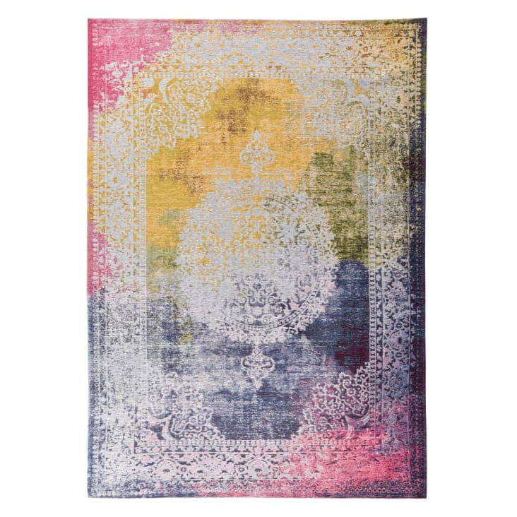 Tappeto lounge a tessitura piatta - poliestere/cotone COSIMA | Maisons ...