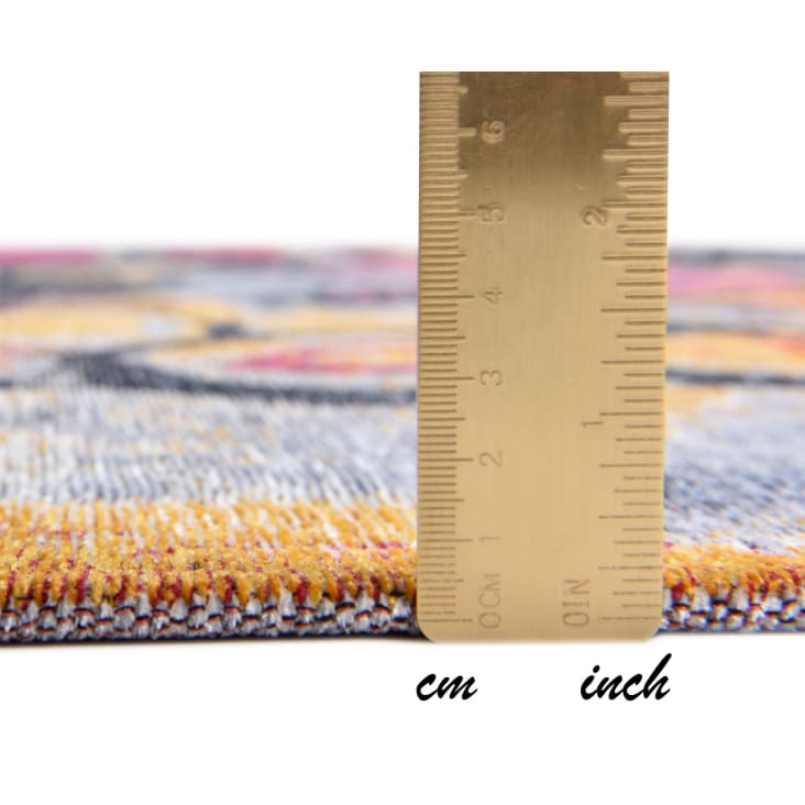 Tappeto lounge a tessitura piatta - poliestere/cotone COSIMA | Maisons ...