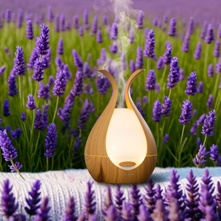 Diffusore a ultrasuoni con illuminazione a LED MEDUSA | Maisons du Monde