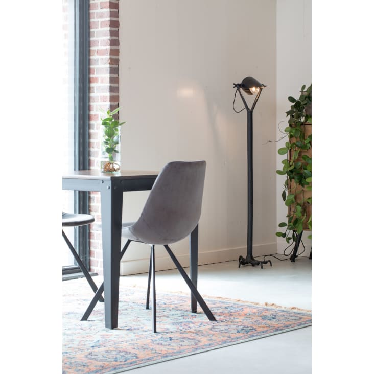 Stehlampe aus Metall, schwarz Bucklehead | Maisons du Monde