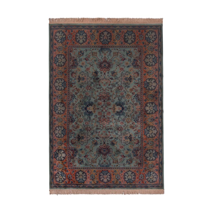 Tappeto 170x240cm in tessuto verde Persan | Maisons du Monde