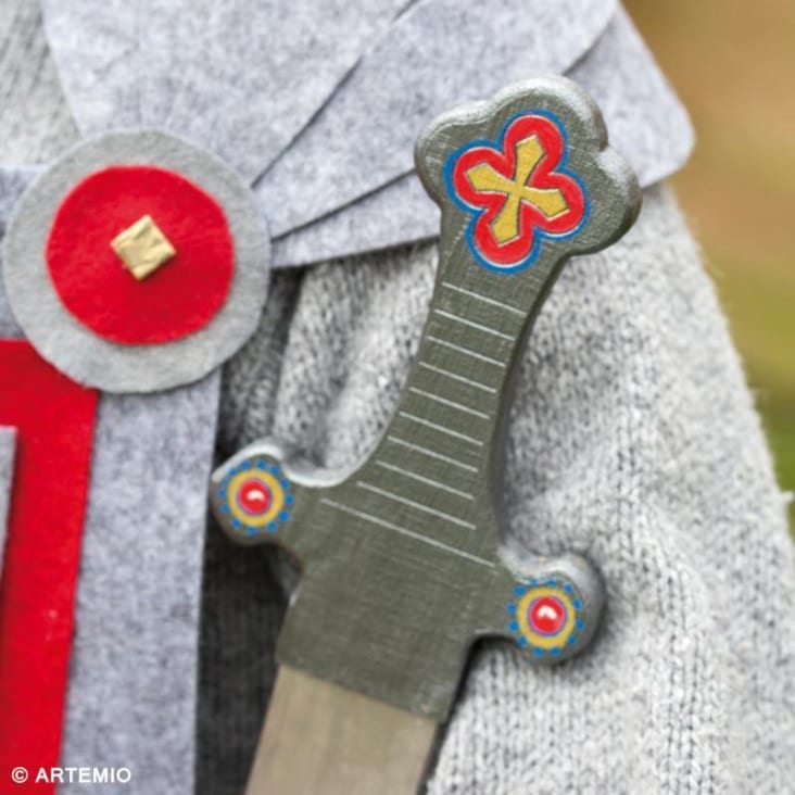 Spada cavaliere in legno da decorare 50 cm CHEVALIER | Maisons du Monde