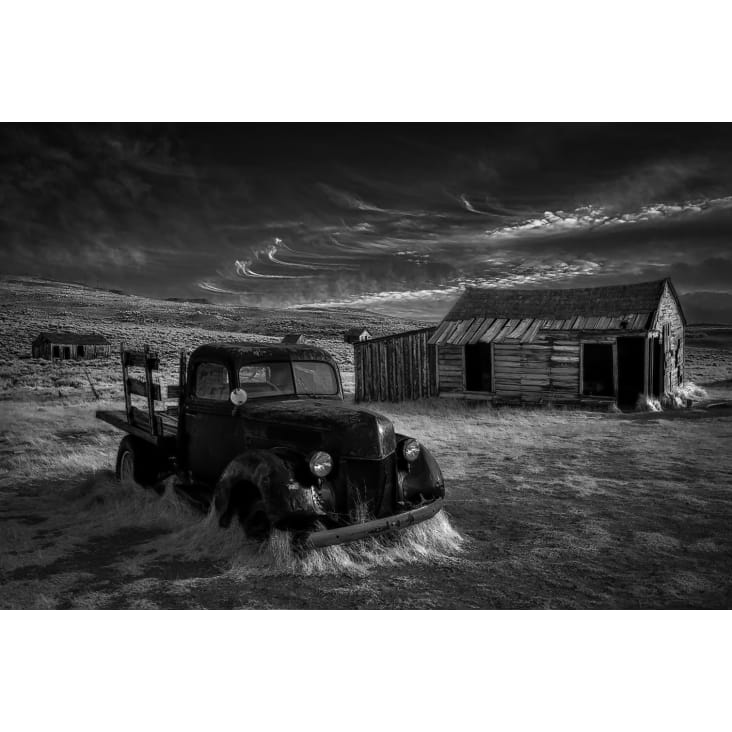Tableau un orage se prépare imprimé sur alu 90x60cm | Maisons du Monde