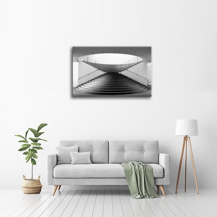 Stampa decorativa - Scale a clessidra cm. 60x90 | Maisons du Monde