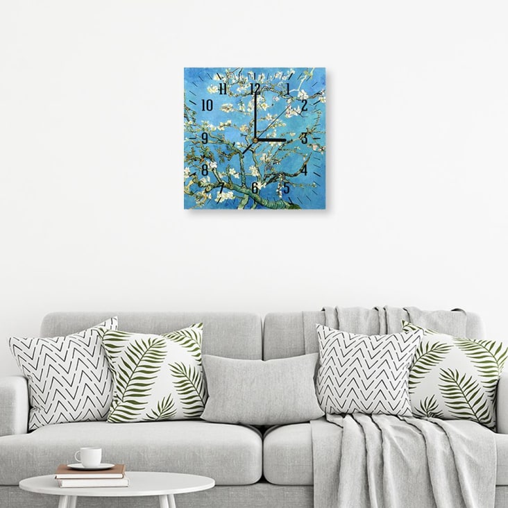 Reloj de Pared Almendro En Flor (Detalle) - Vincent Van Gogh cm. 30x30 ...