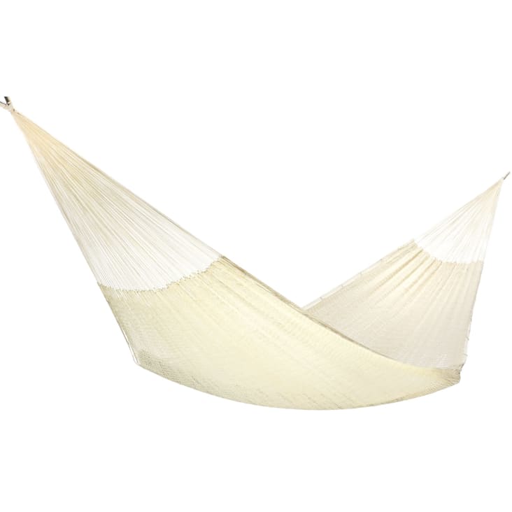 Hamaca tradicional mexicana blanco 100% nylon 180X400cm | Maisons du Monde
