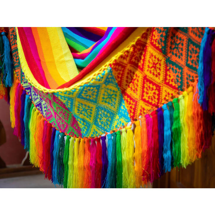 Amaca colombiana deluxe - Multicolore - Cotone e acrilico | Maisons du ...