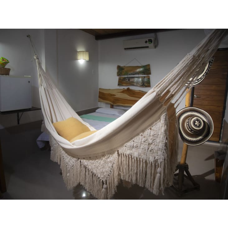Hamaca individual macramé - colombia - 150 x 350 cm | Maisons du Monde