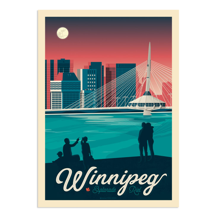 Póster winnipeg 30x40 cm | Maisons du Monde