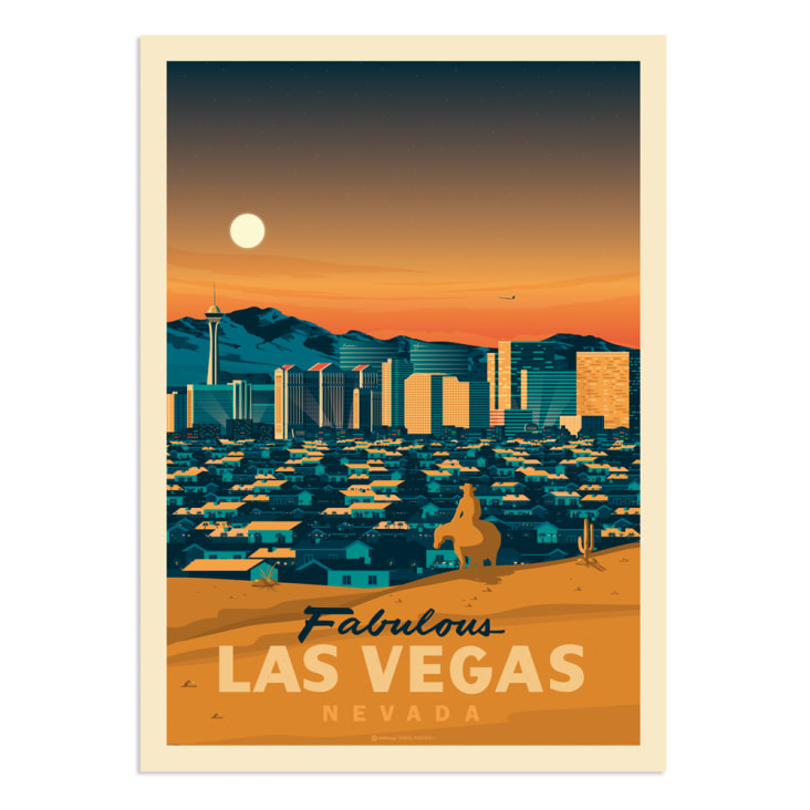 Póster las vegas 30x40 cm | Maisons du Monde