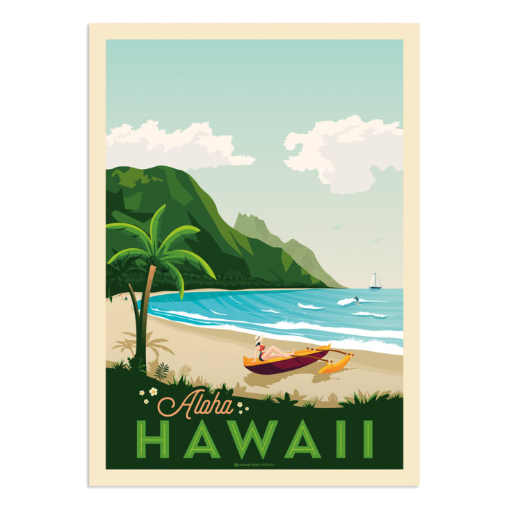 Póster hawaii 50x70 cm | Maisons du Monde