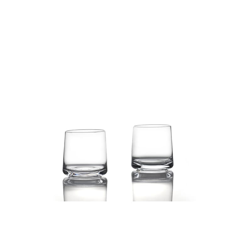 Verres élégants cristal en verre transparent - Lot de 2 Rocks | Maisons ...