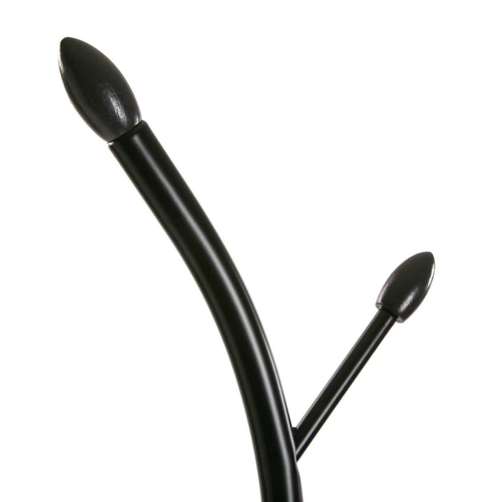 Appendiabiti da terra per ingresso o corridoio in metallo nero Swindon ...