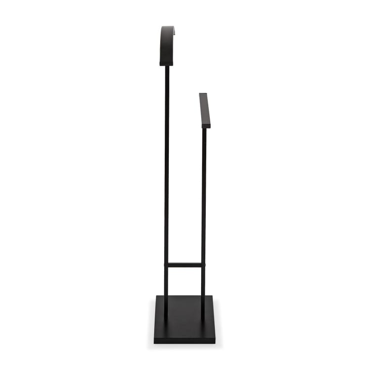 Galán de noche moderno en acero negro Lund | Maisons du Monde