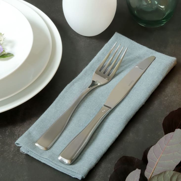 Teelöffel (x6) aus Edelstahl Millenium | Maisons du Monde