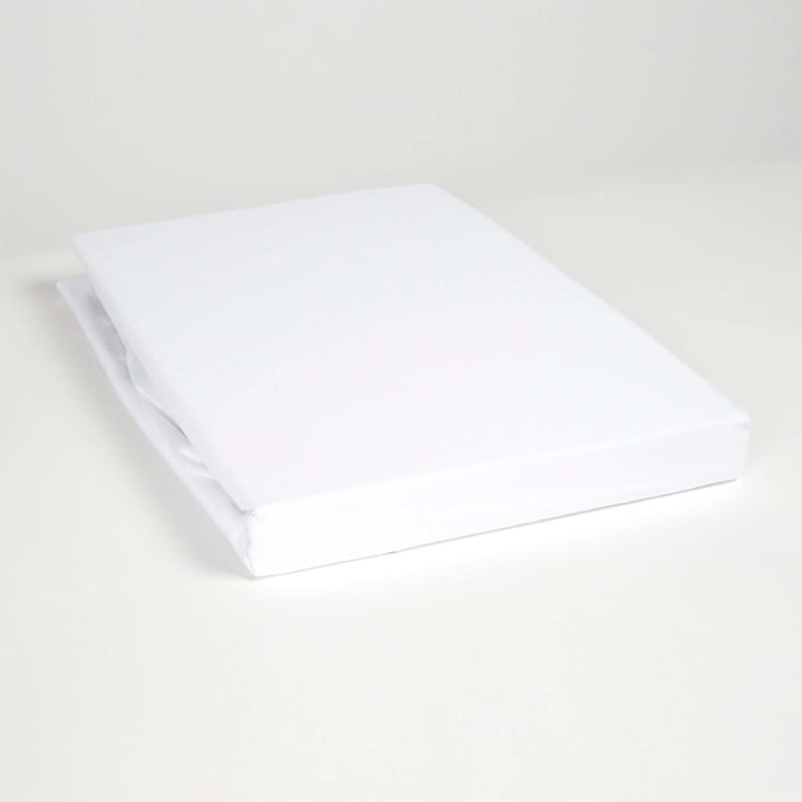 Protector natural de fibras de bambú blanco 150x190 Ecobambu | Maisons ...
