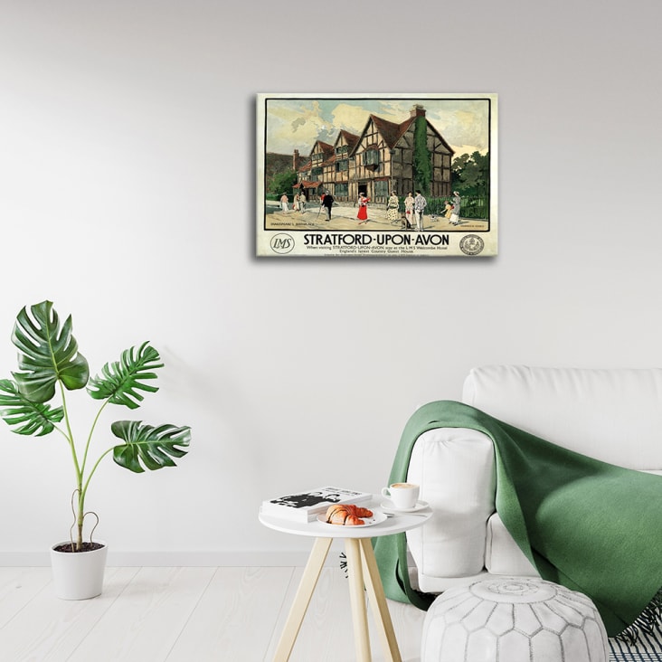 Poster turistico Stratford-upon-Avon cm. 50x70 | Maisons du Monde