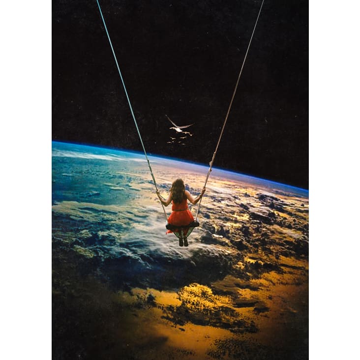 Tableau sur toile seamless balançoire 50x70 | Maisons du Monde