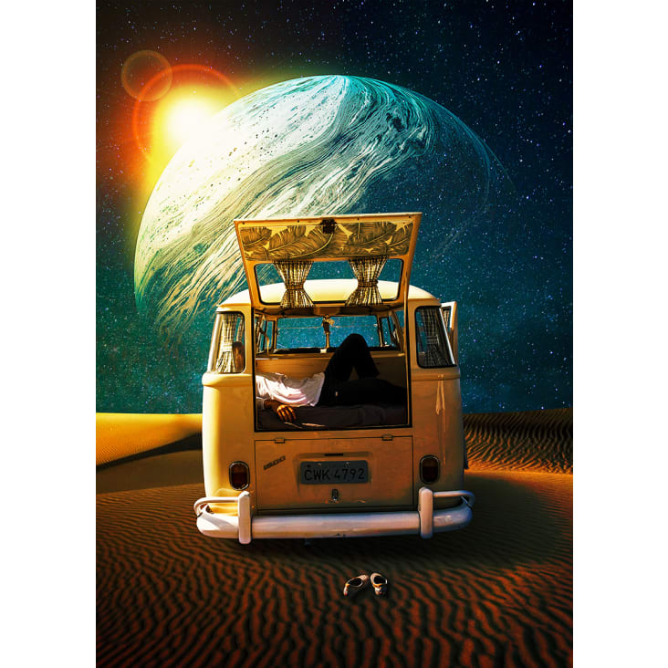 Tableau sur toile seamless van 50x70 | Maisons du Monde