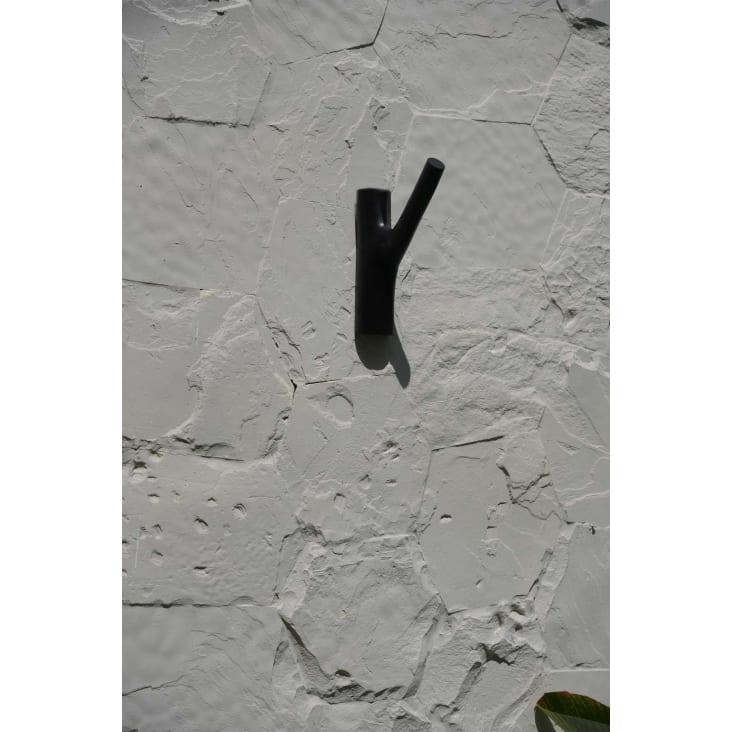 Kleiderhaken aus schwarzem Teakholz Hook | Maisons du Monde