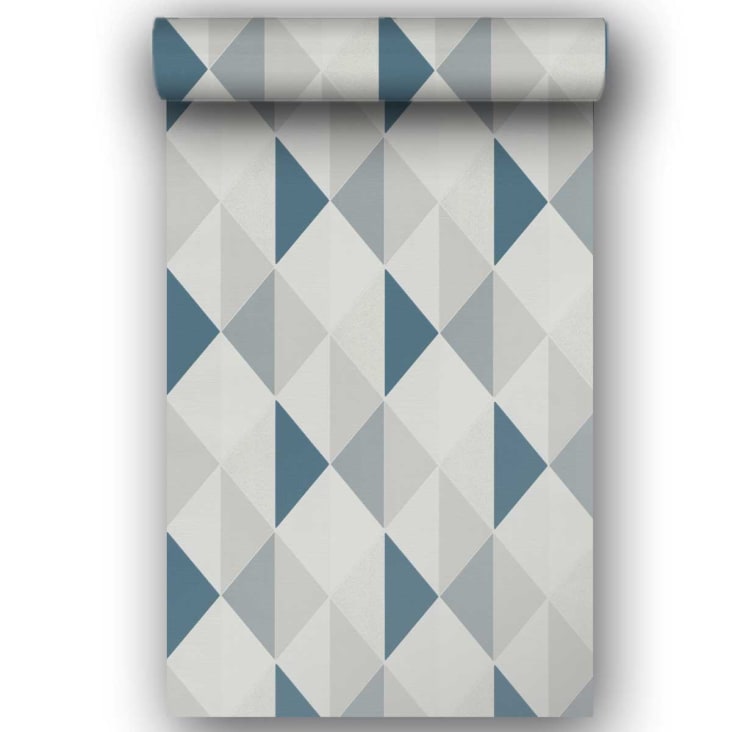 Papier peint rouleau triangle 53x1000 cm TRIANGLE | Maisons du Monde