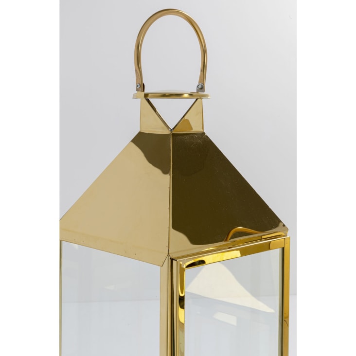 4er-Set Laternen aus Edelstahl und Glas, gold Outlight | Maisons du Monde