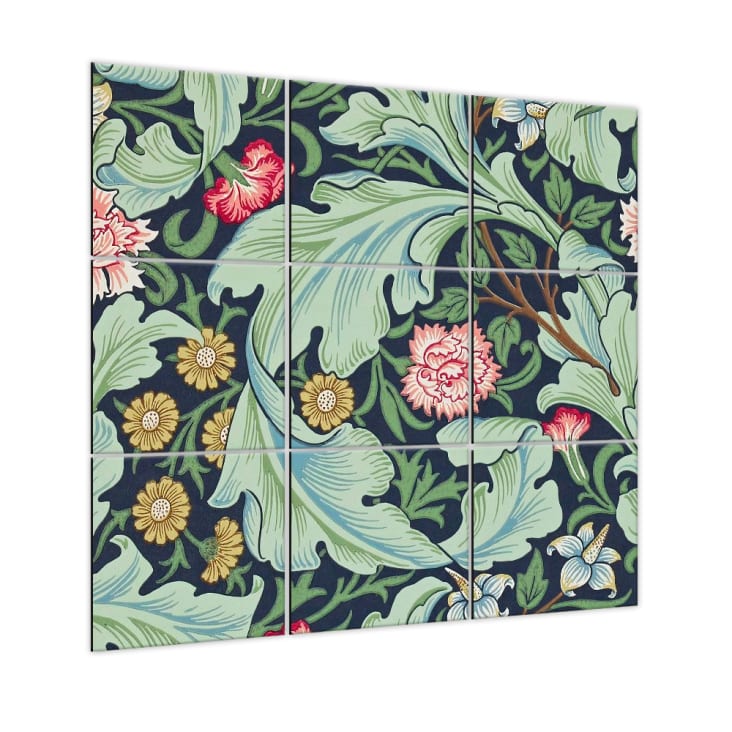 Quadro XXL Floral Wallpaper - William Morris cm. 150x150 (9 x ...