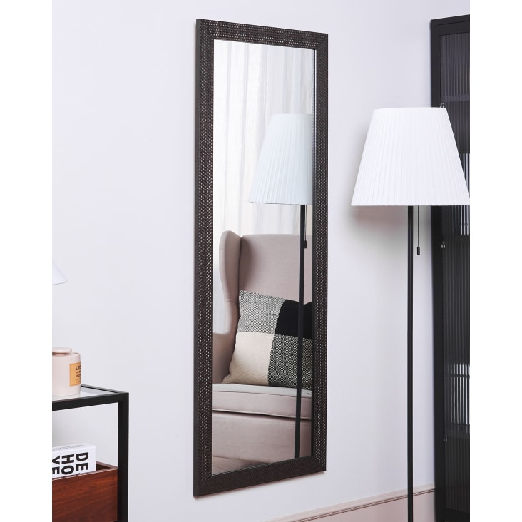 Wandspiegel Kunststoff silber 130x50 Ajaccio | Maisons du Monde