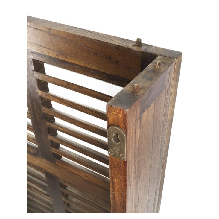 Copri radiatore in legno di mindi marrone L 100 cm Star | Maisons du Monde