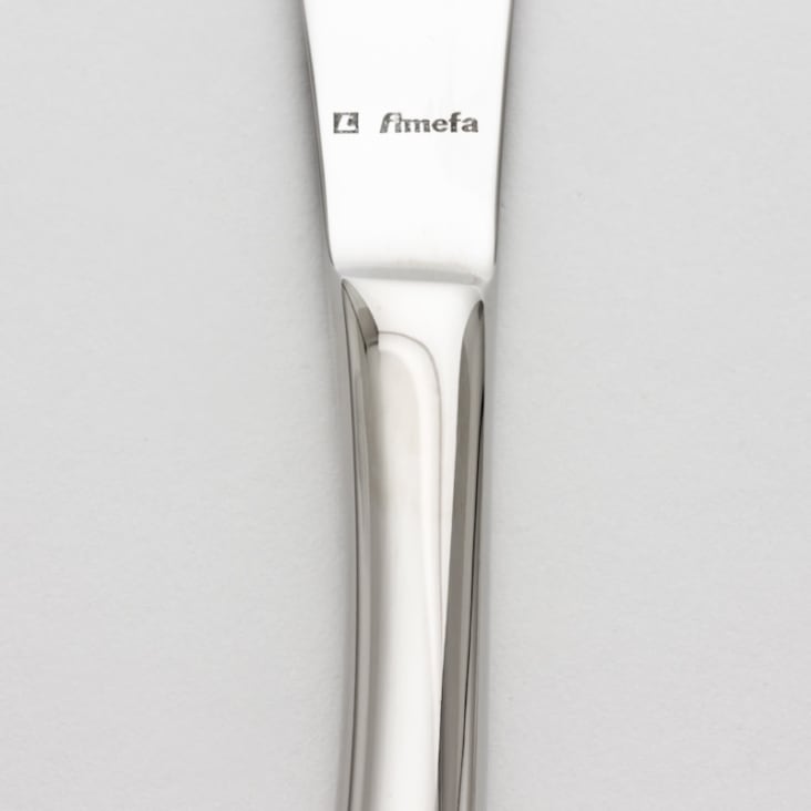 Ménagère 49 pièces inox 18/10 argent Aurora | Maisons du Monde