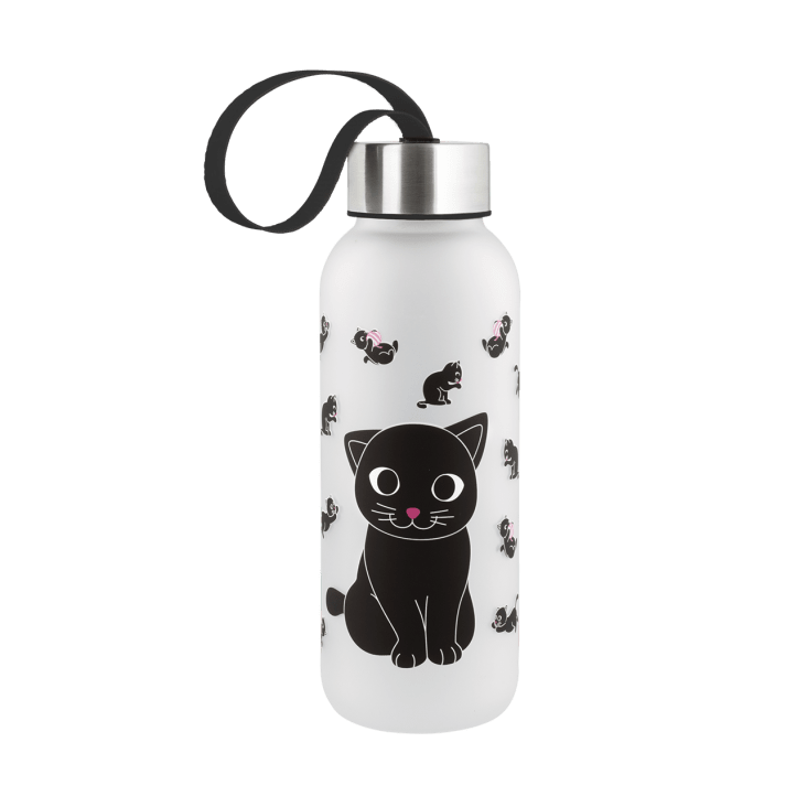 Botella 42 cl chat tritan 19 x 6 x 6 cm HAPPYGLOU | Maisons du Monde