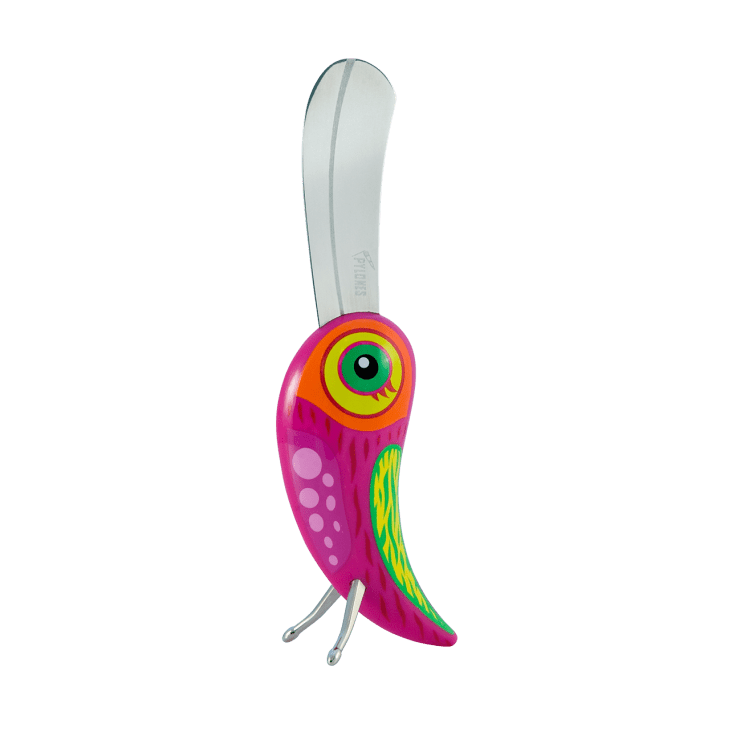 Coltello da burro Rosa ABS 5 x 3 x 13 cm FANFARON | Maisons du Monde