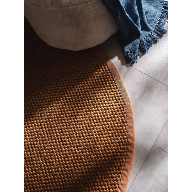 Sisalteppich hellbraun D 250 rund GRETA | Maisons du Monde