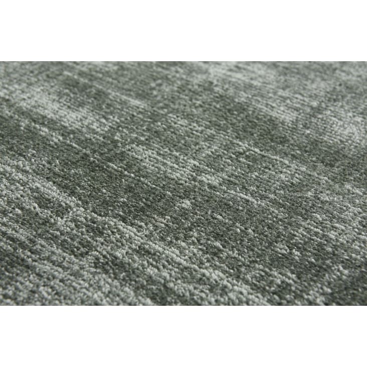 Tappeto tessuto a mano in viscosa - verde - 140x200 cm SHINE | Maisons ...